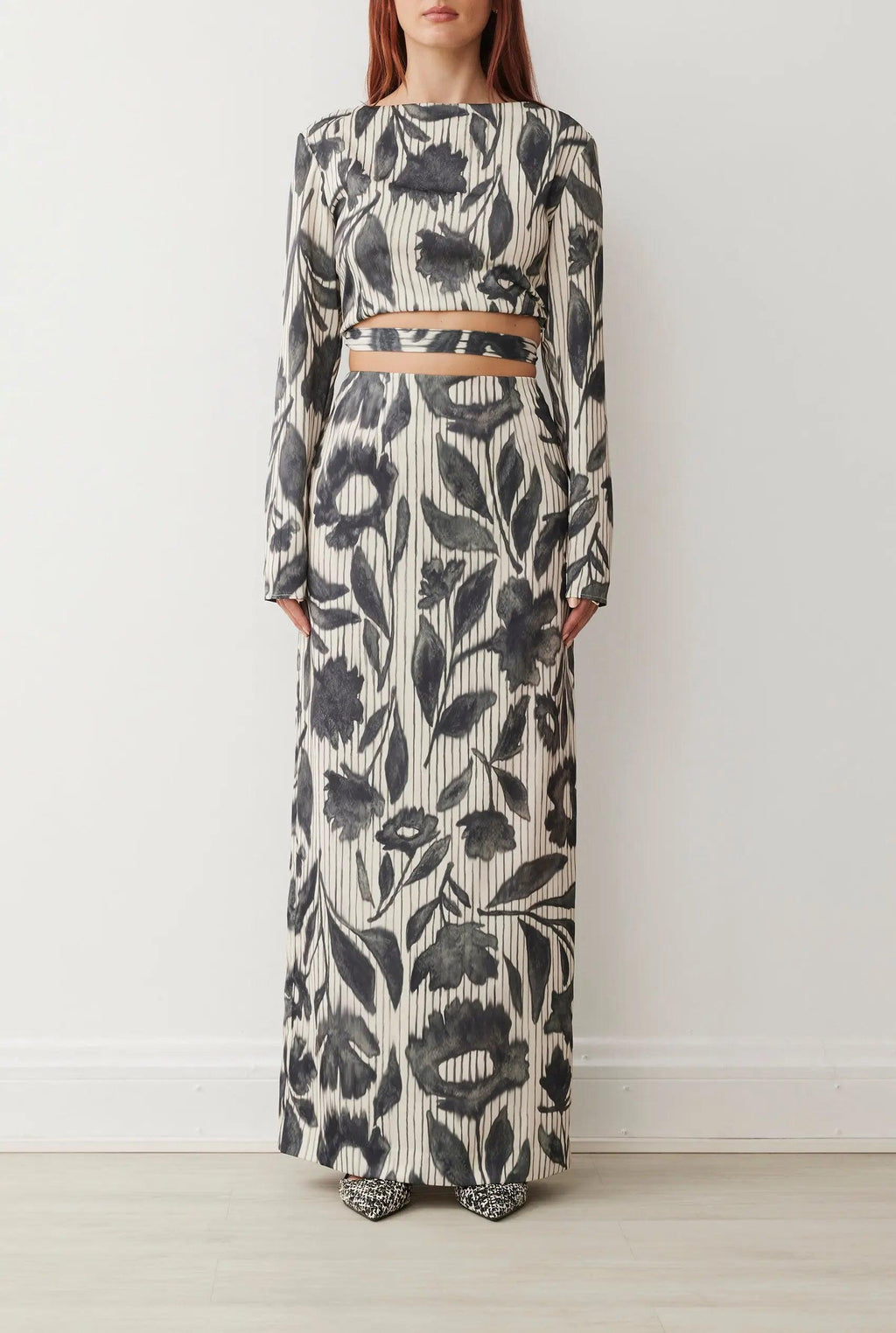 KATE LS TOP IN GARDEN FLORAL - BOSKEMPER