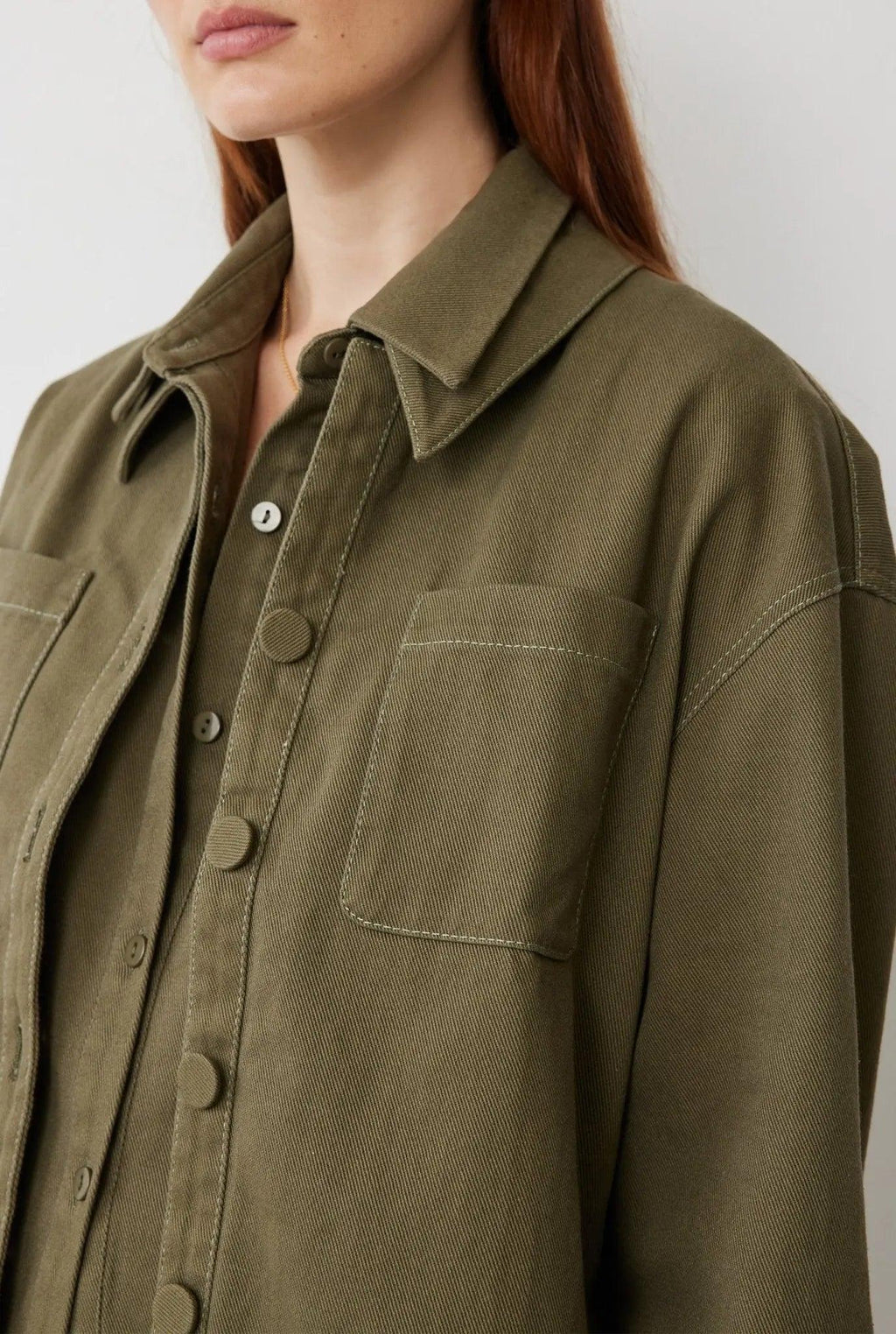 BILLY JACKET IN PINE - BOSKEMPER